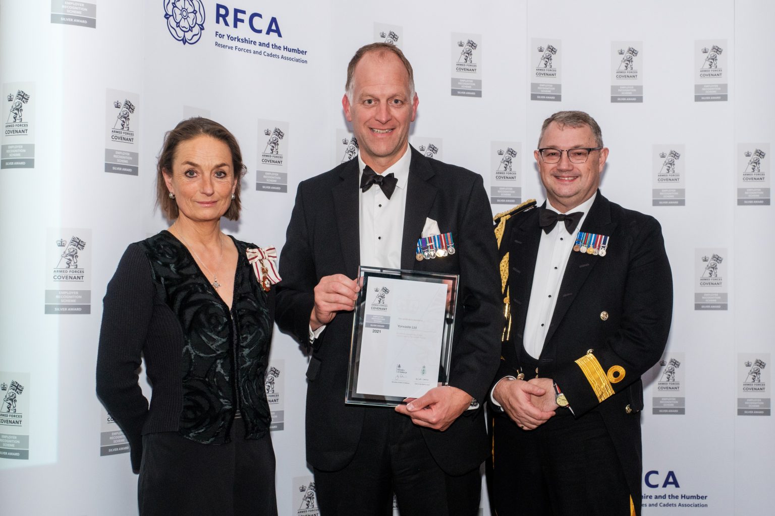 Lord-Lieutenants honours forces-friendly employers - RFCA Yorkshire
