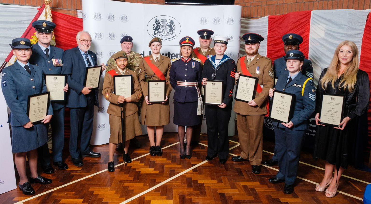 His Majesty's Lord-Lieutenant Awards - RFCA Yorkshire