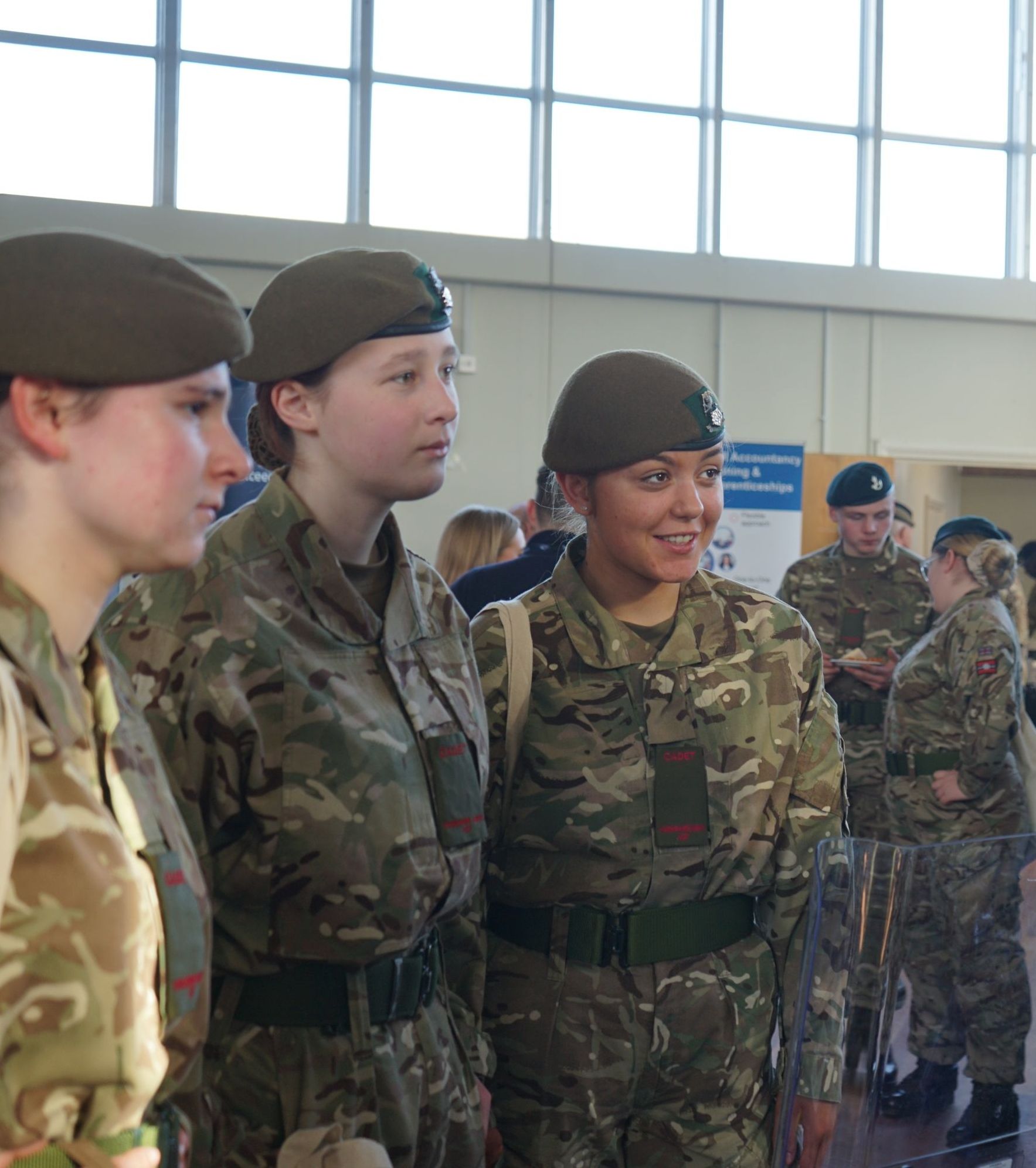 RFCA careers fair for cadets hailed a success - RFCA Yorkshire