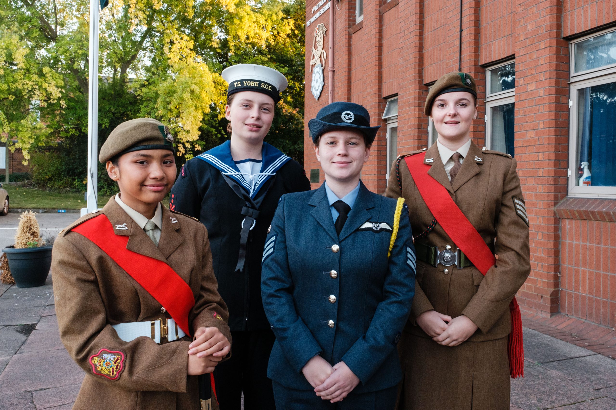 HM Lord-Lieutenant of North Yorkshire honours cadets and volunteers ...