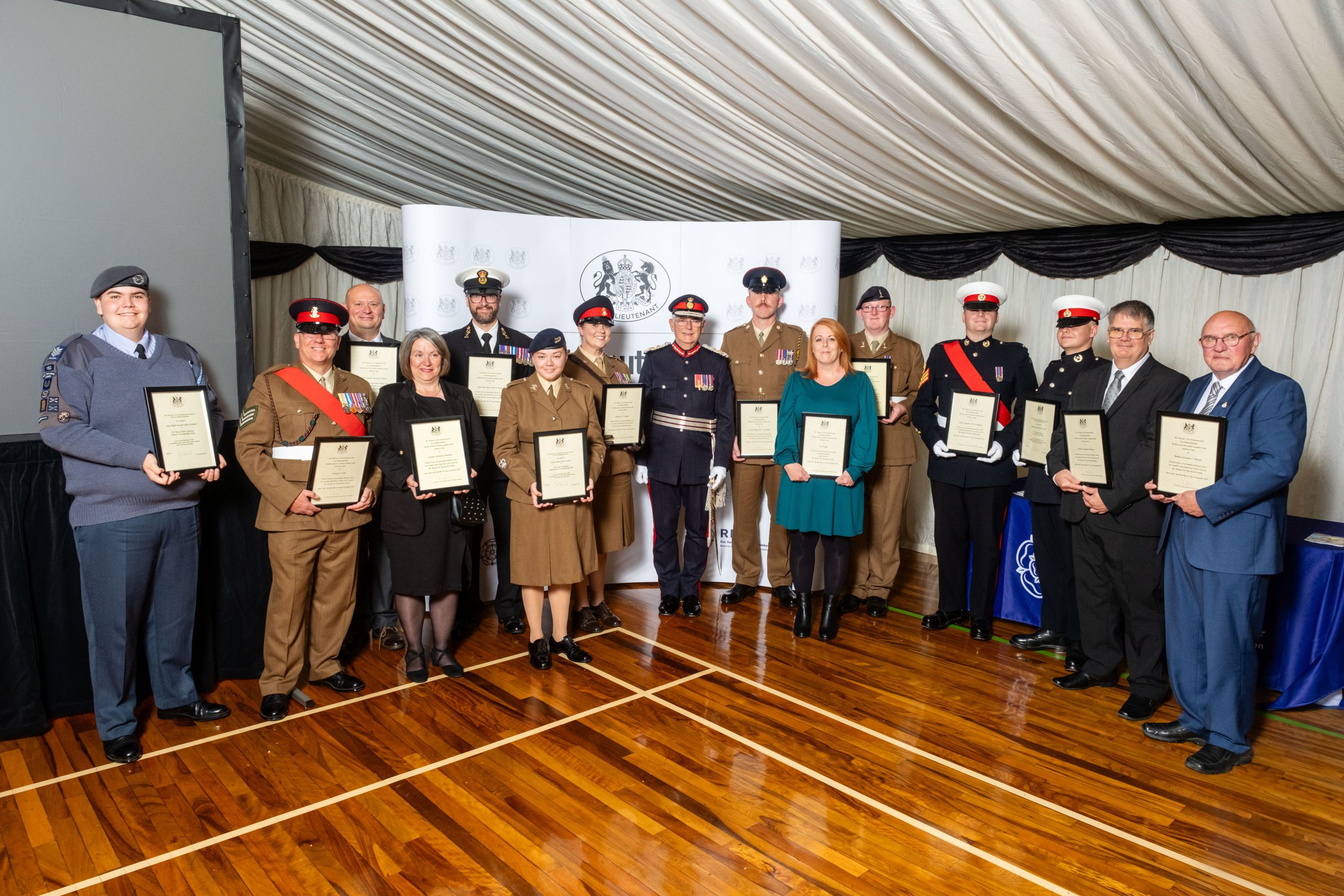 2023 Lord-Lieutenant Awards of East Riding of Yorkshire - RFCA Yorkshire