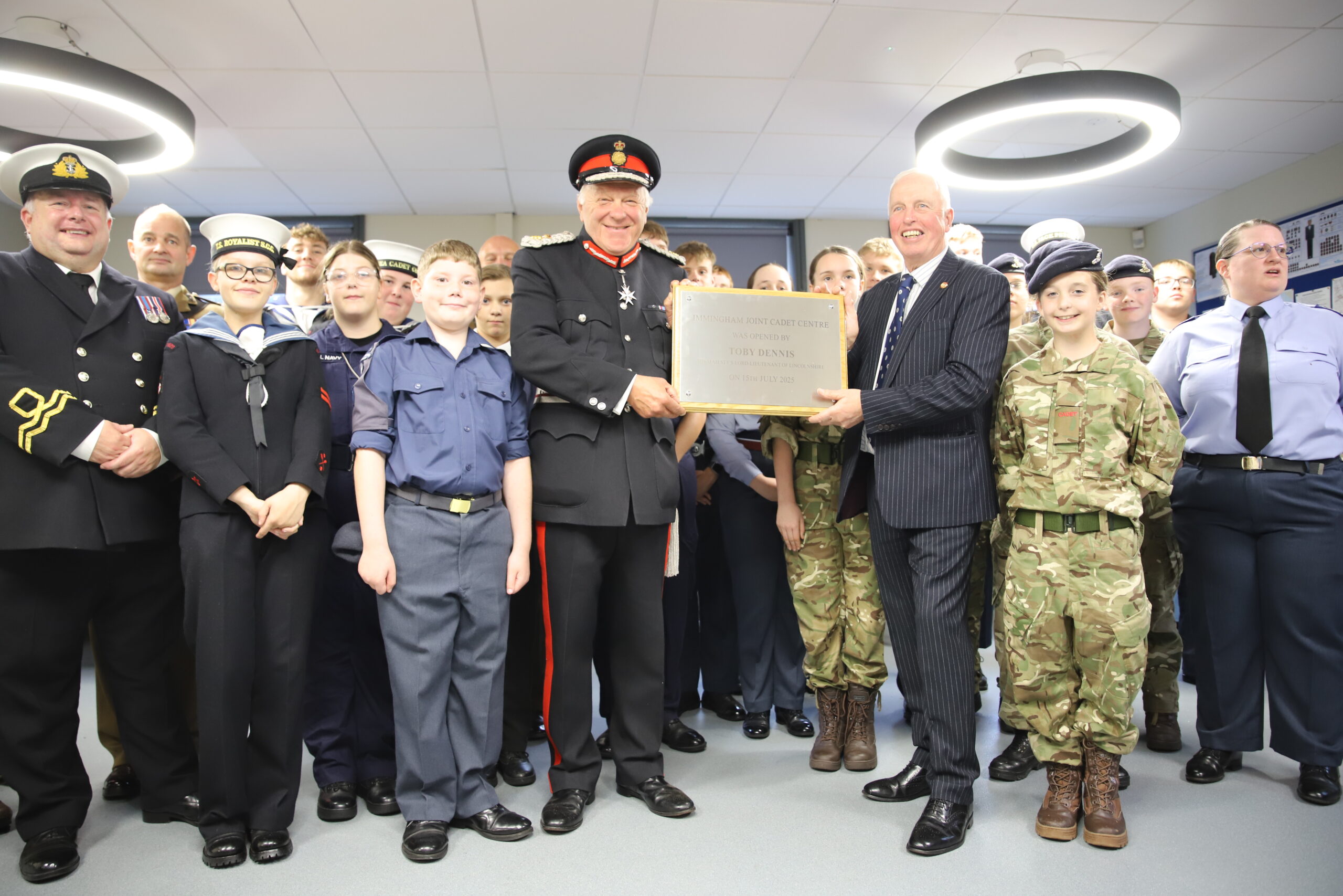 Immingham Joint Cadet Centre Opening - RFCA Yorkshire
