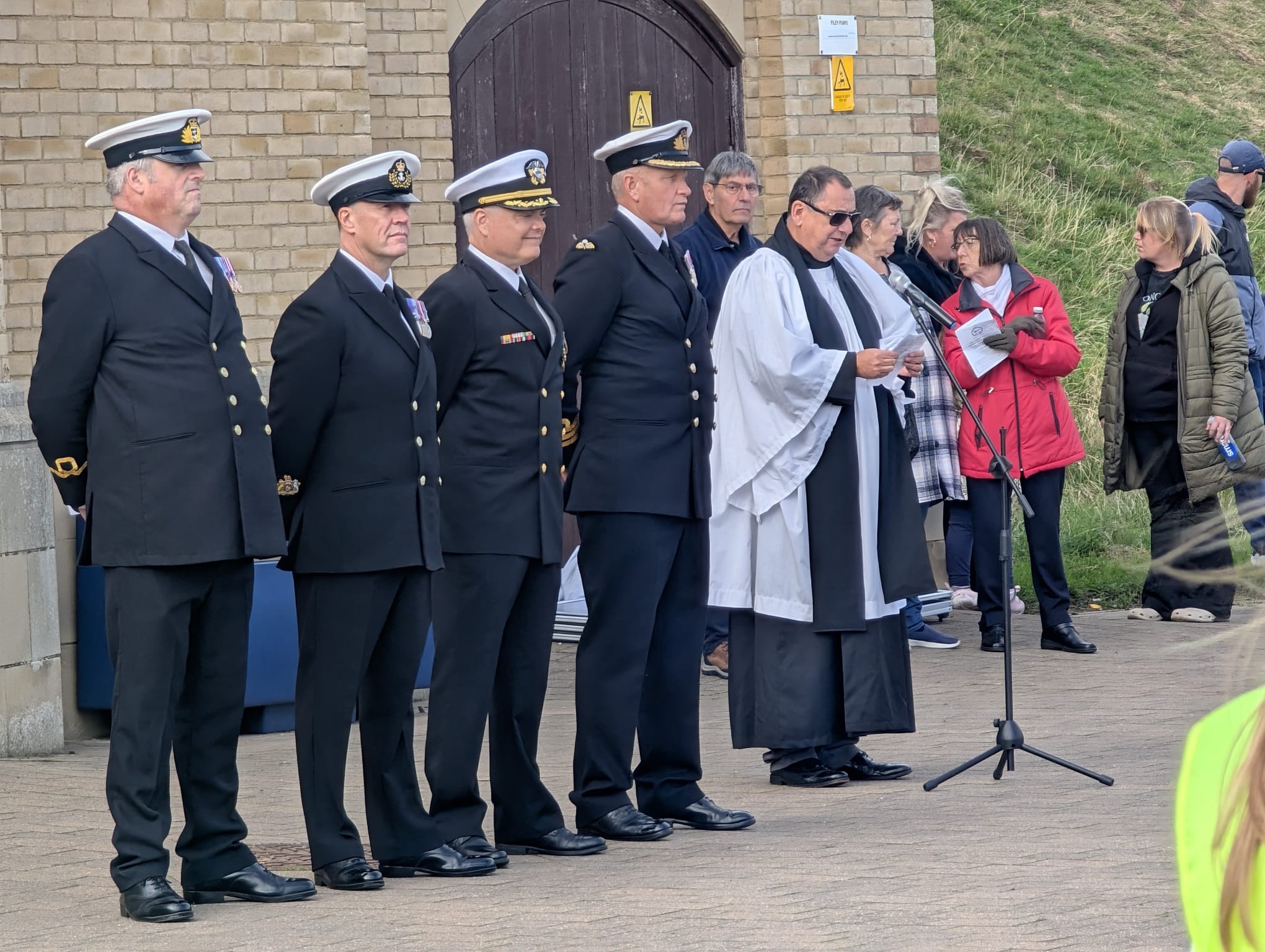 On location: Battle of Flamborough Head Remembrance in Filey - RFCA ...